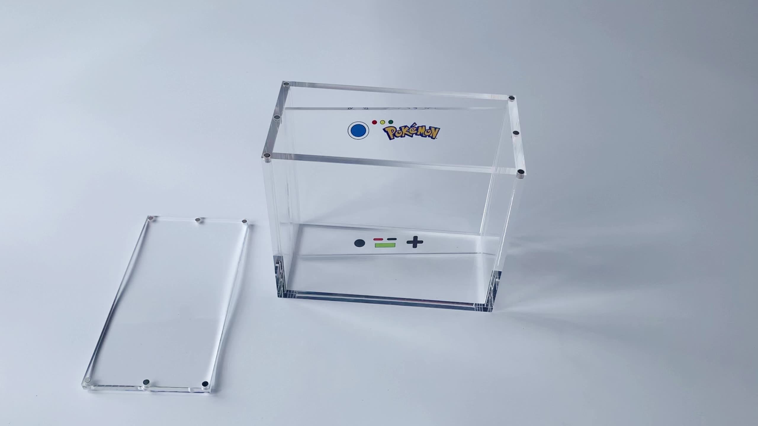 Custom Plexiglass Tcg Card Storage Elite Trainer Display Etb Acrylic ...