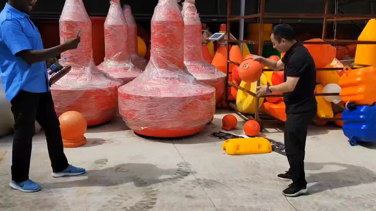 Small Diameter 300mm Plastic Float Buoy Balls Boat Mooring Buoy Round ...