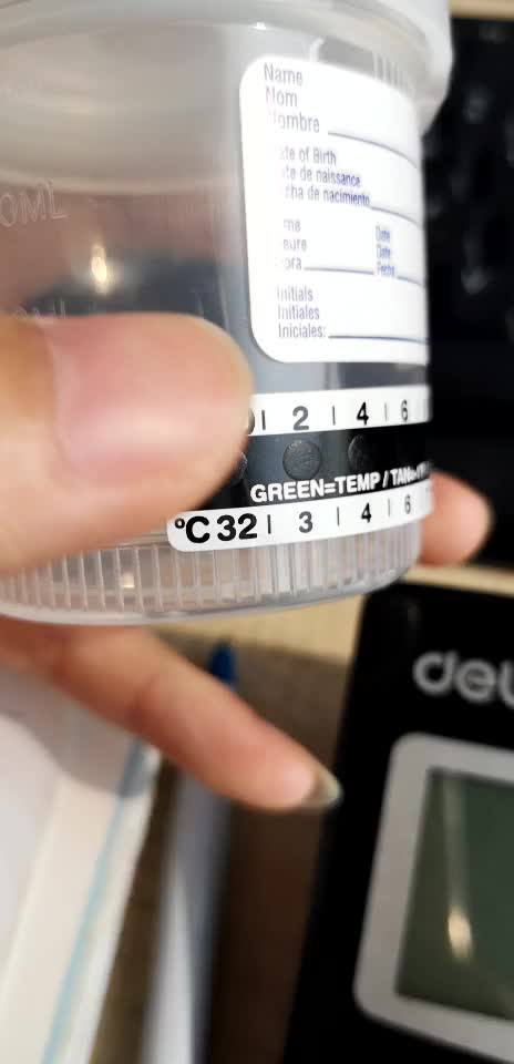 Customized Temperature Sensitive Label Red/white/blue Color Changing ...