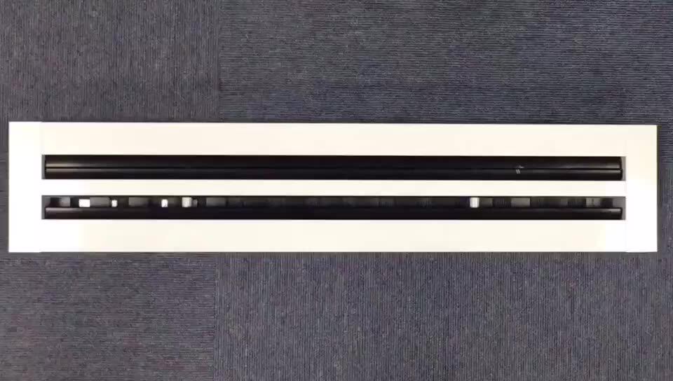 Hvac Air Conditioning Linear Slot Diffusers Selection Vav Slot Ceiling ...