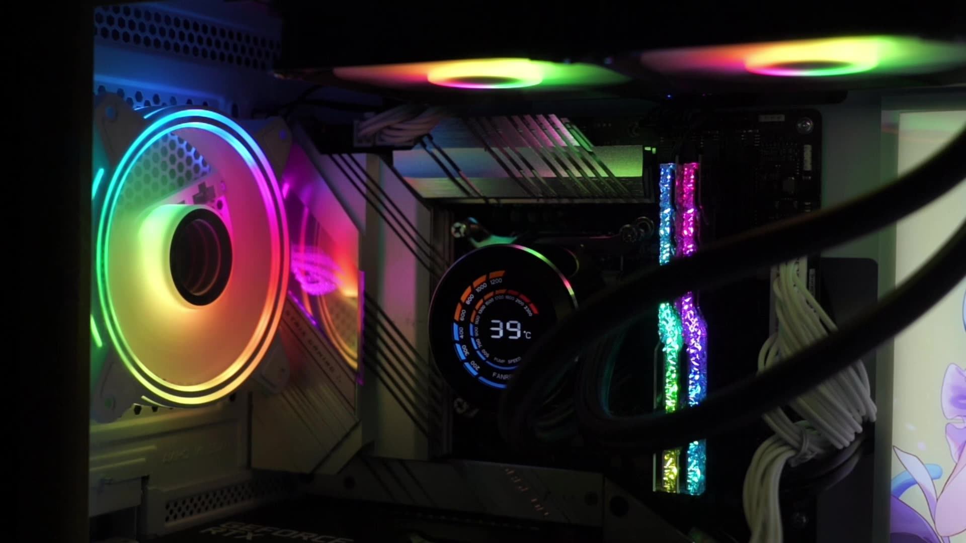 Sama Lga Copper Radiator Water Processor Air Cooling Pc Rgb Aio Cpu ...