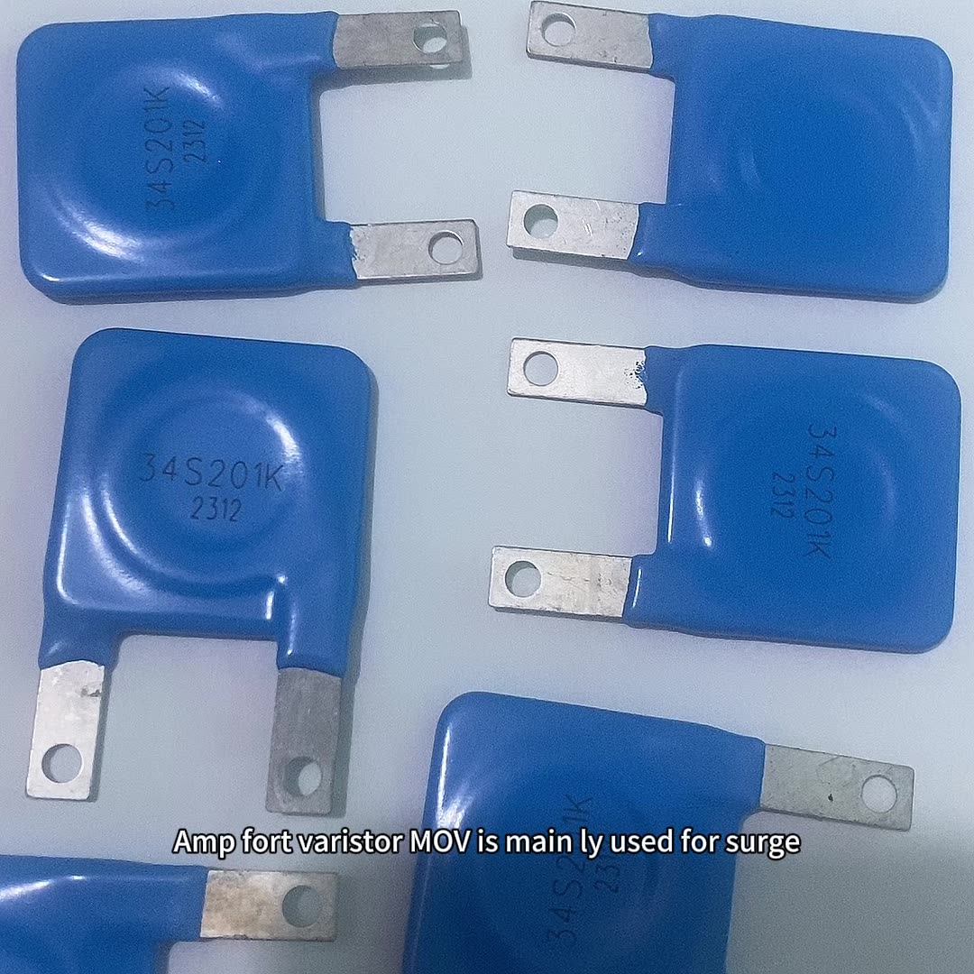 Square Vdr Metal Oxide Varistors Mov Series 34s201k 130vac 175vdc 200v ...