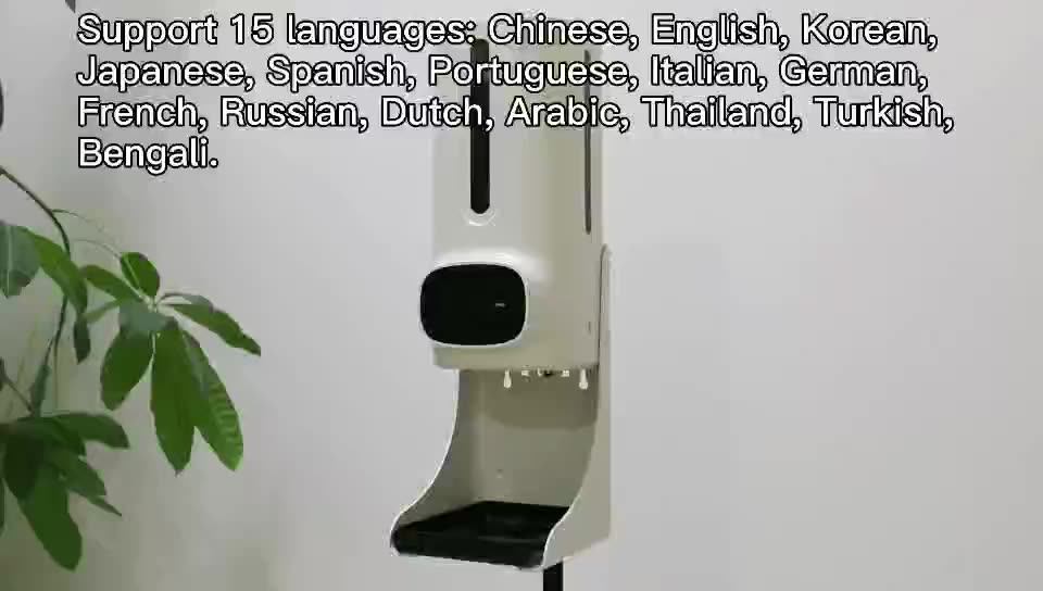 Battery Operated K9 Pro Plus Thermometer Intelligent Soap Dispenser ...