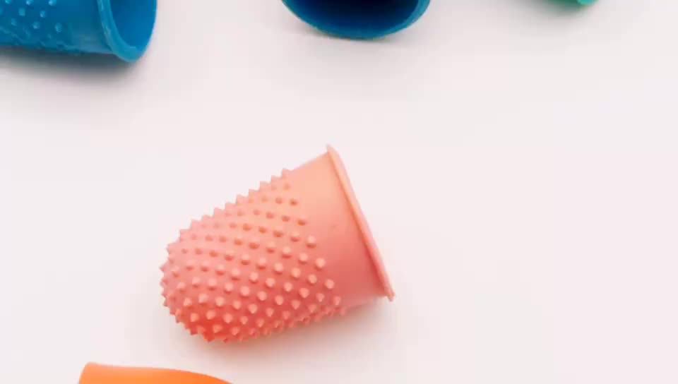 Anti-slip Rubber Plastic Finger Tips Cover Protectors - Buy Plastic ...