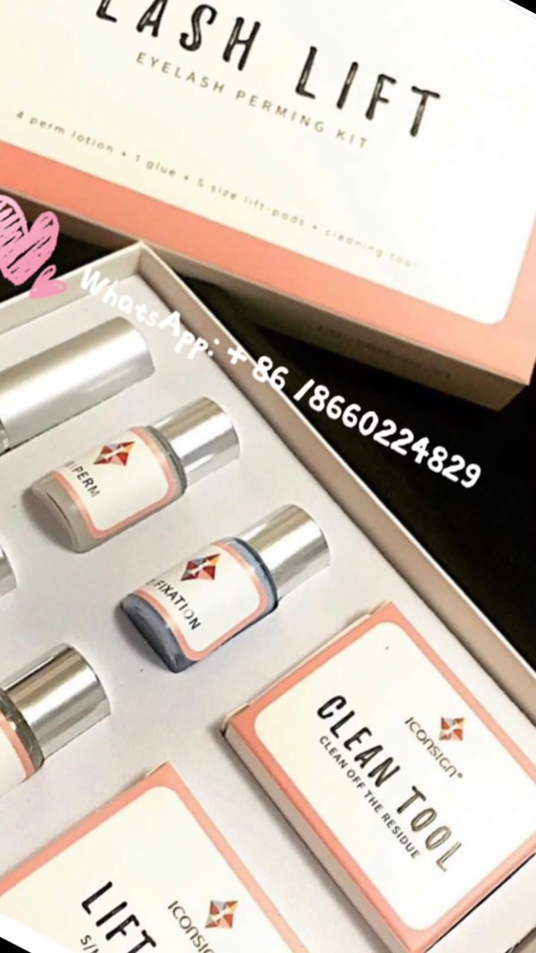 Custom Packaging Lash-lift-kit Lashes Perm-set Iconsign And By Can Do ...