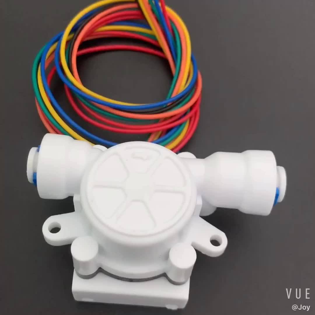 Sunwoald Od6mm Quick Connect Pom Mini Flow Sensor With Temperature ...