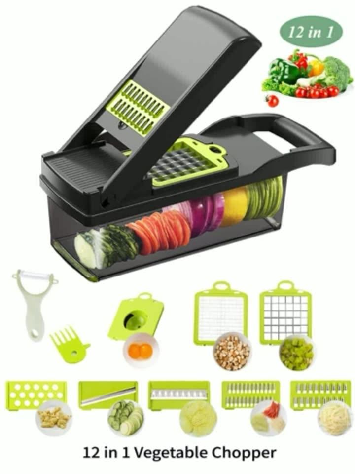 12 In 1 Hand Held Accessories Kitchen Utensils Manual Home And Kitchen ...