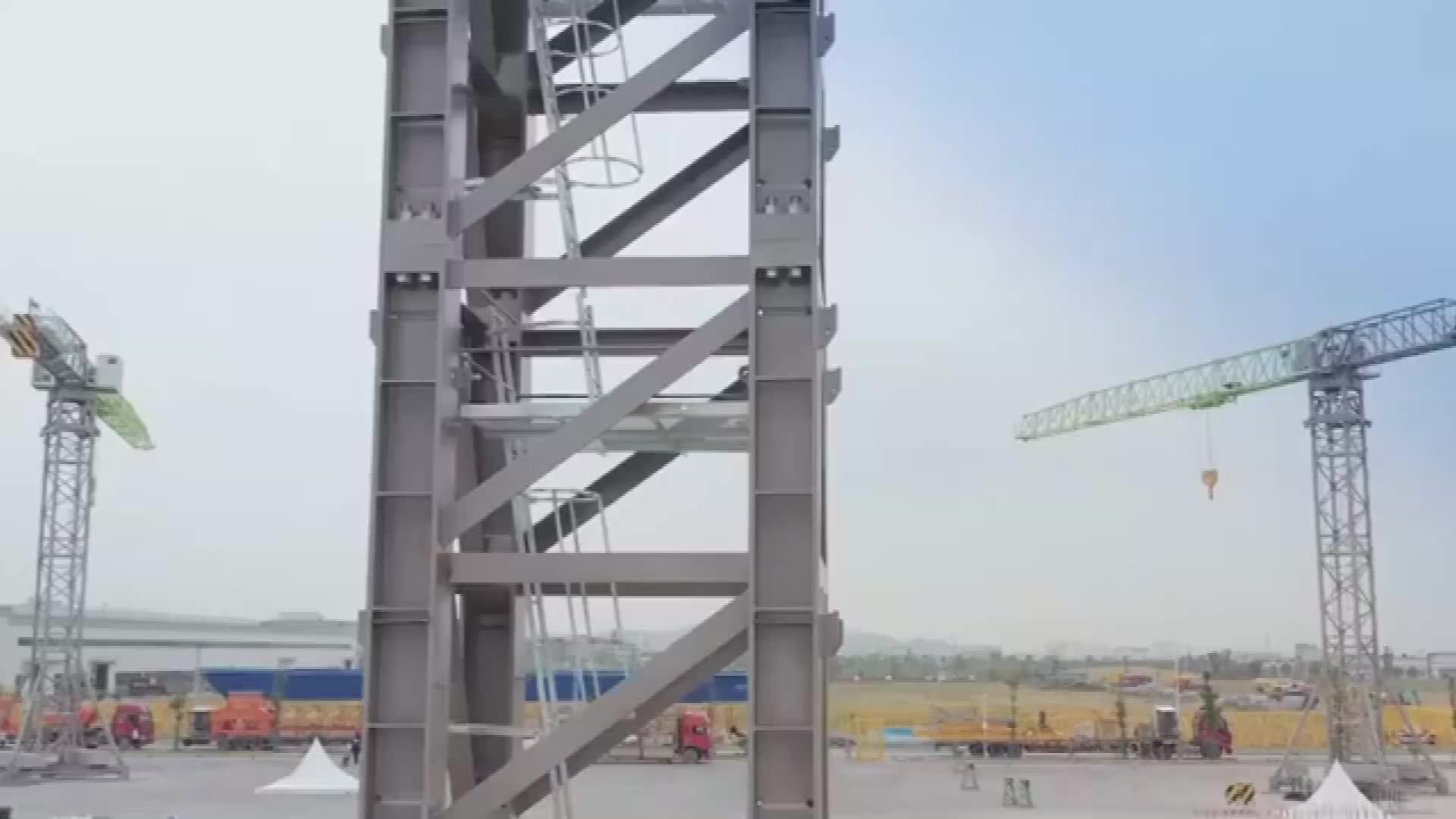 Zoomlion 12 吨 Luffing Jib 塔式起重机与 Derricking Jibs L160-12 出售 - Buy ...