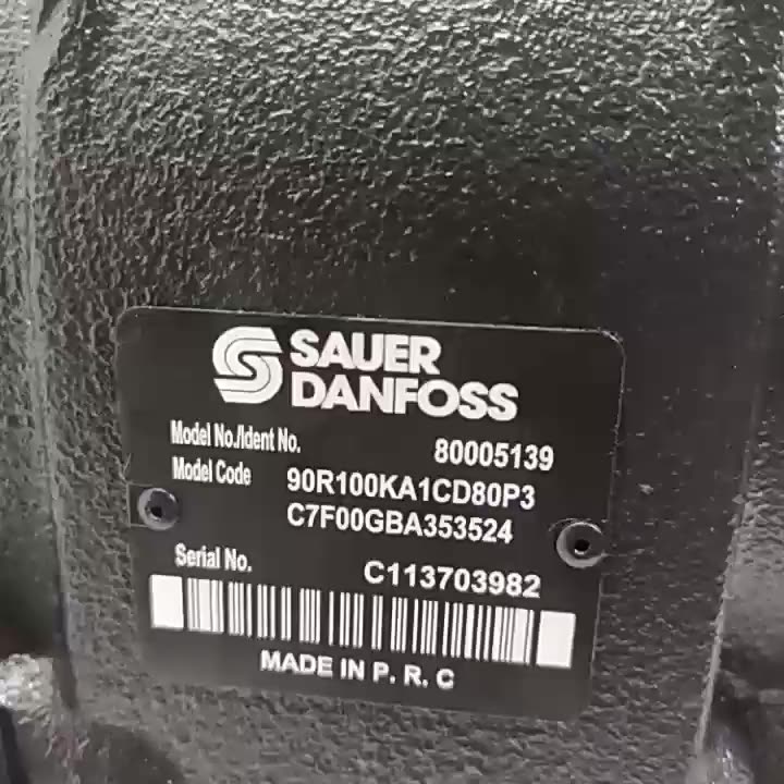 Dan-foss 90 Series Hydraulic Pump 90r 90l 90m 90r075 90l075 90m075 90l075m81ab80s3c6d03gba404024 ...