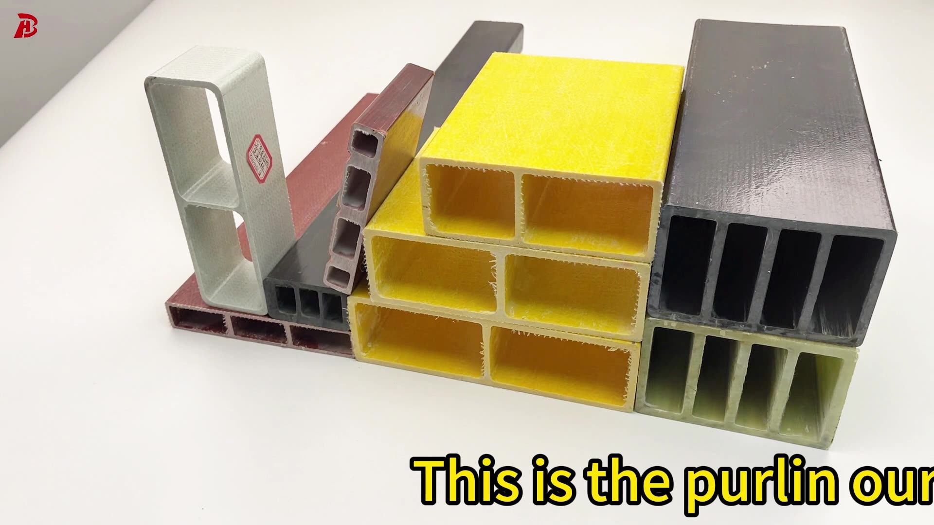 Good Quantity Purlin Fiberglass Frp Purline For Building Roof Support ...