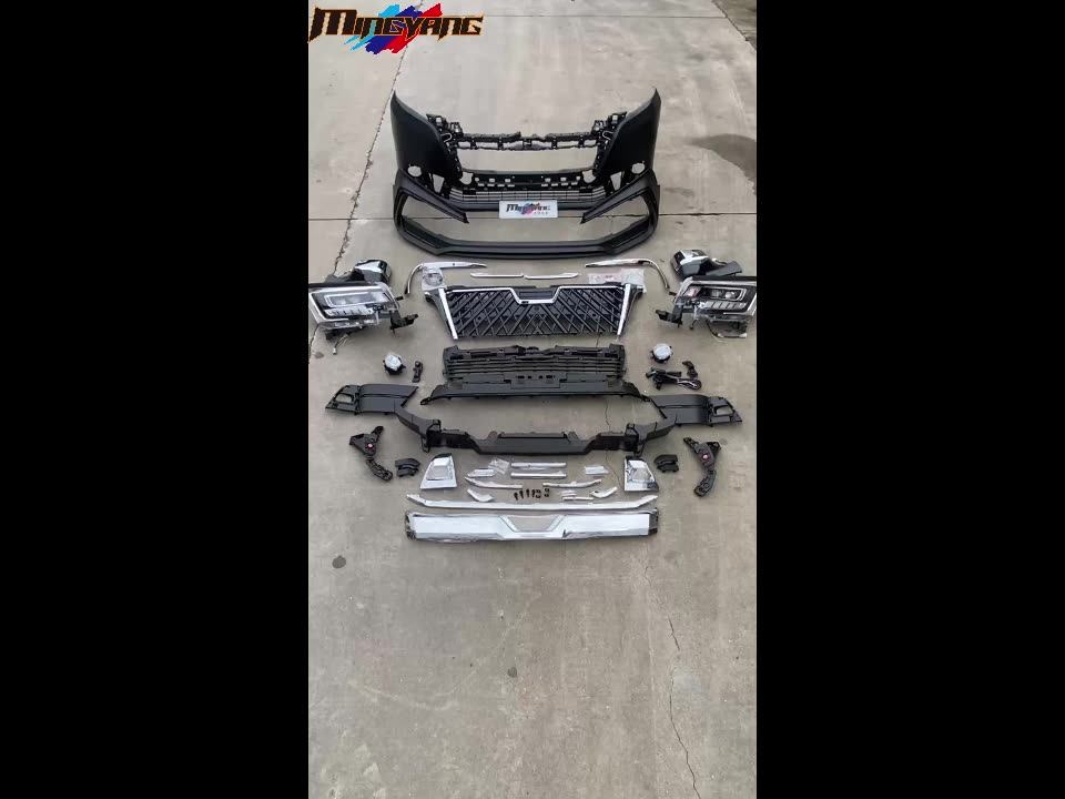 High Quality Car Bumpers Grille Bodykit 2020+ For Toyota Hiace Commuter ...