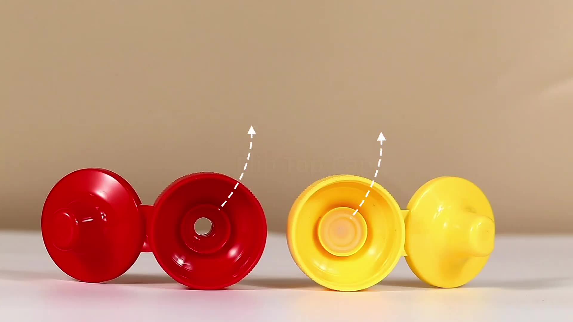 Food Grade 45mm Sharp Tongue Flip Top Silicone Valve Cap For Honey ...