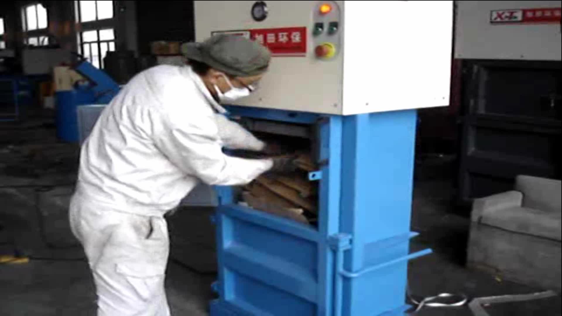 Manual /semi-automatic/ Fully Automatic Waste Paper Baler Machine - Buy ...