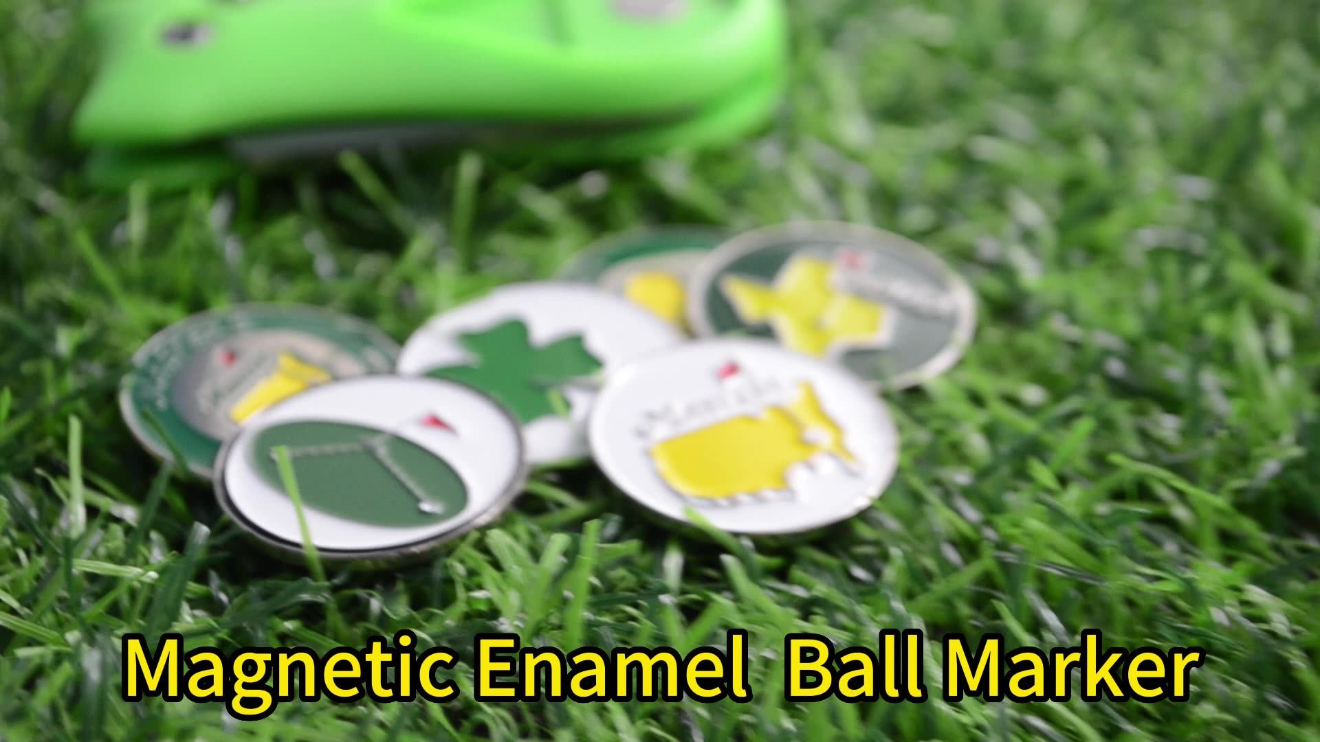 Custom Various Design Metal Ball Markers Golf Accessory With Your Own ...