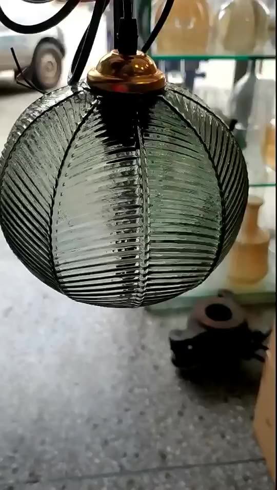 Modern Art Strip Glass Led Pendant Lights Nordic Long Stair Pendant ...