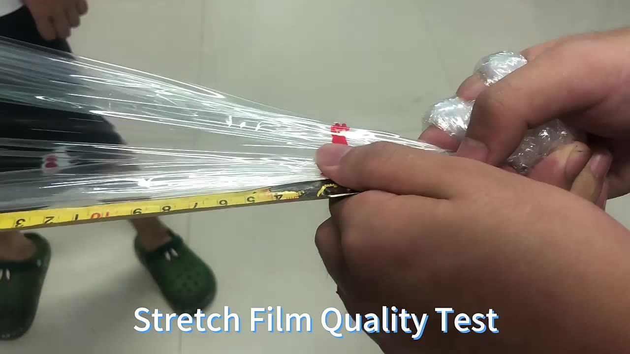 Machine Grade Lldpe Cast Plastic Film Wrapping Stretch Wrap For Pallet ...