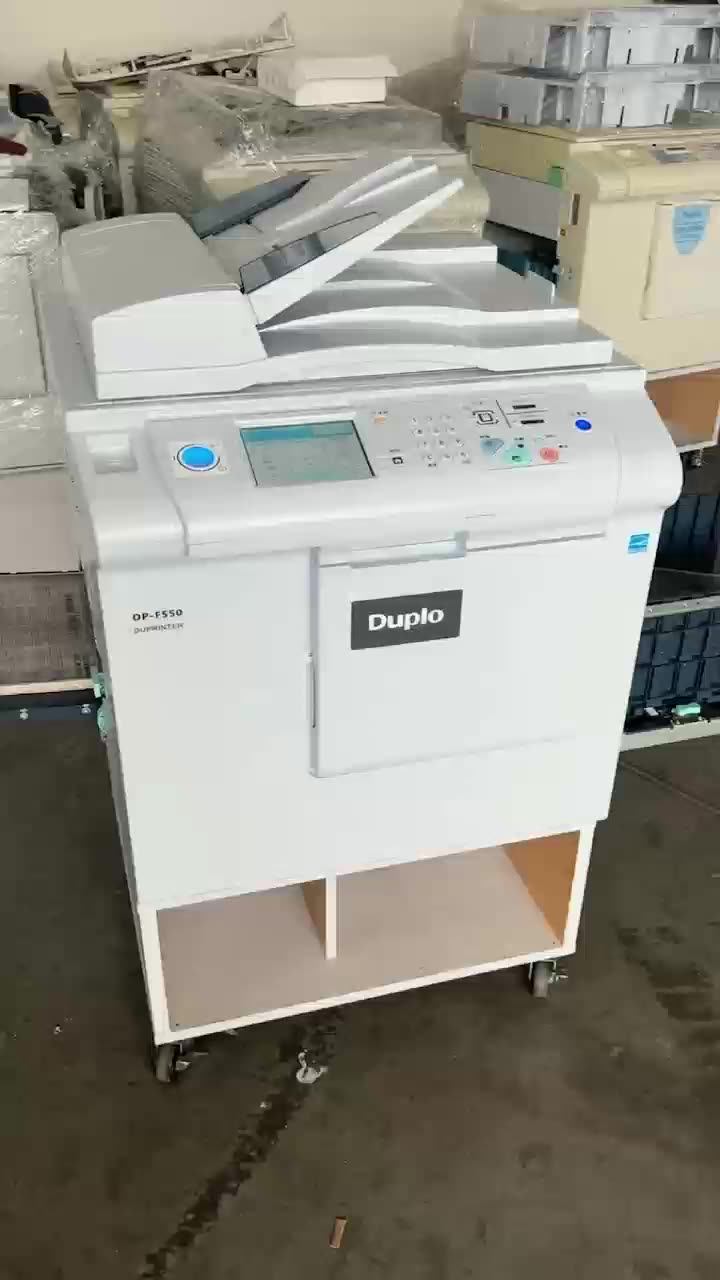 Used Digital Duplicator For Duplo Dp-f550 With 150ppm Printer - Buy 550 ...