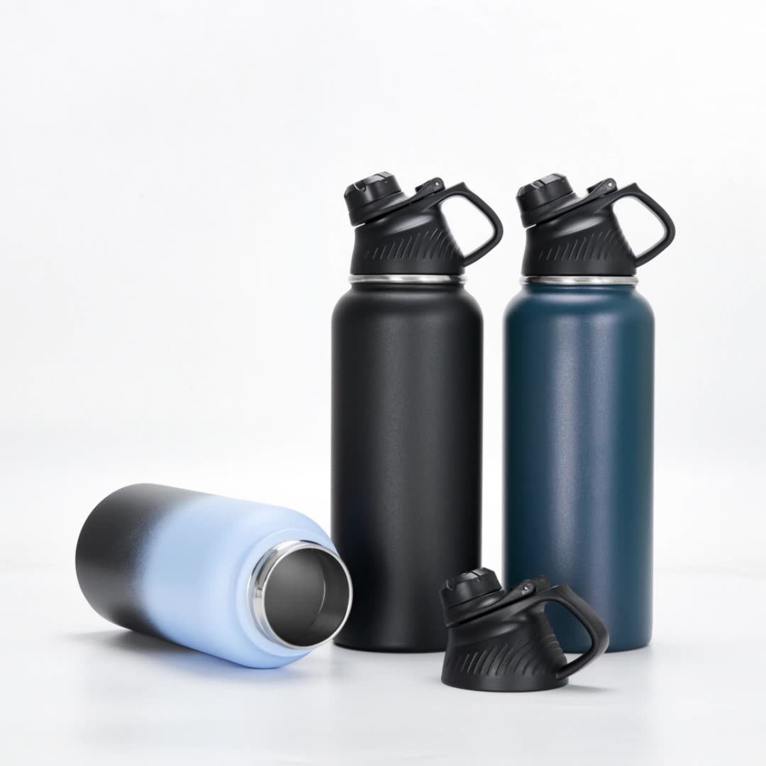 32 Oz Wide Mouth Cyclist Water Bottle 1400ml Sublimation Blank Custom ...