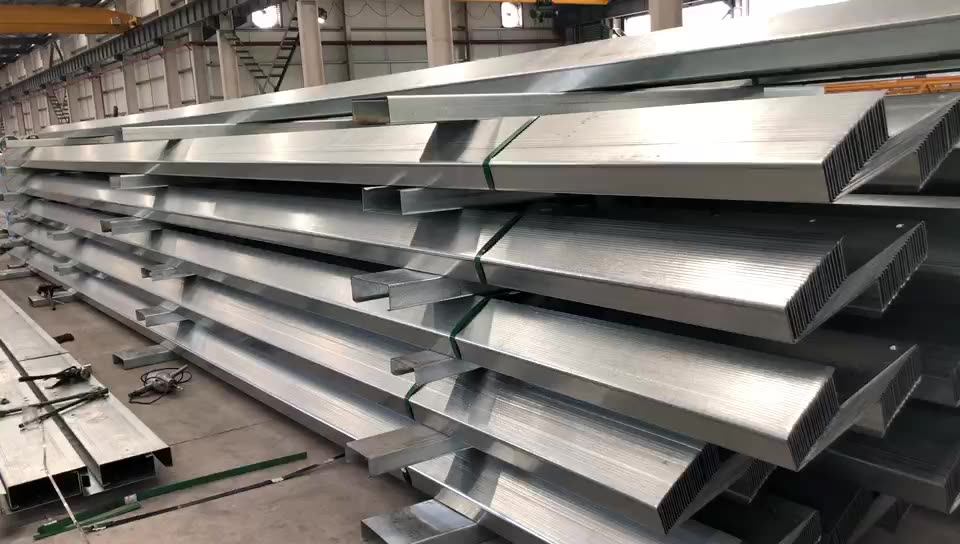 Light Weight Perforated Galvanized C Purlins,Cold Formed Steel C ...