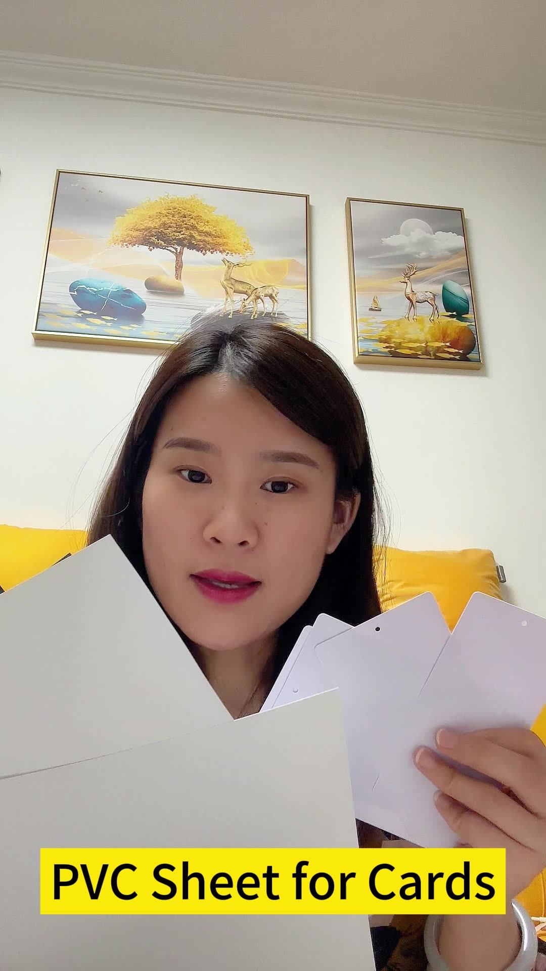 Upright Offset Printing Glossy White Pvc Rigid Plastic Sheet For ...