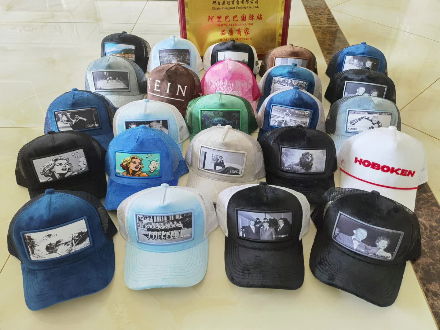 Top Quality Mesh Sports Caps Candy Liu Velvet Trucker Hats Cap Revenite ...