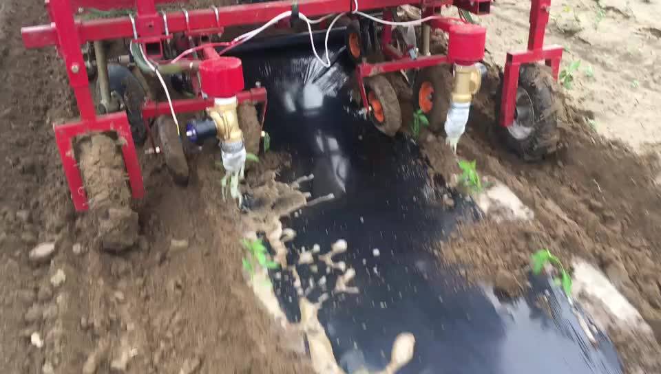 Transplanting Machine With Tillage Ridger Drop Irrigation Tape - Buy ...