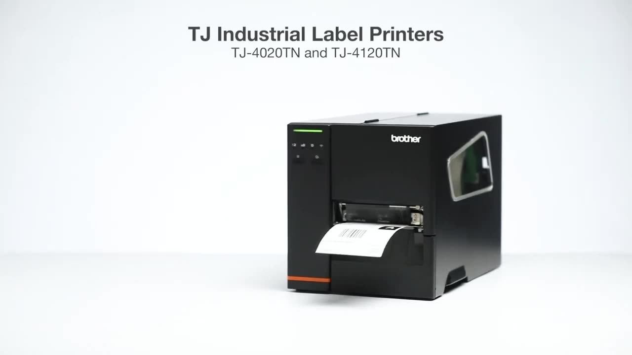 Brother Tj-4020tn 203dpi Industrial Grade Barcode Printer Thermal ...