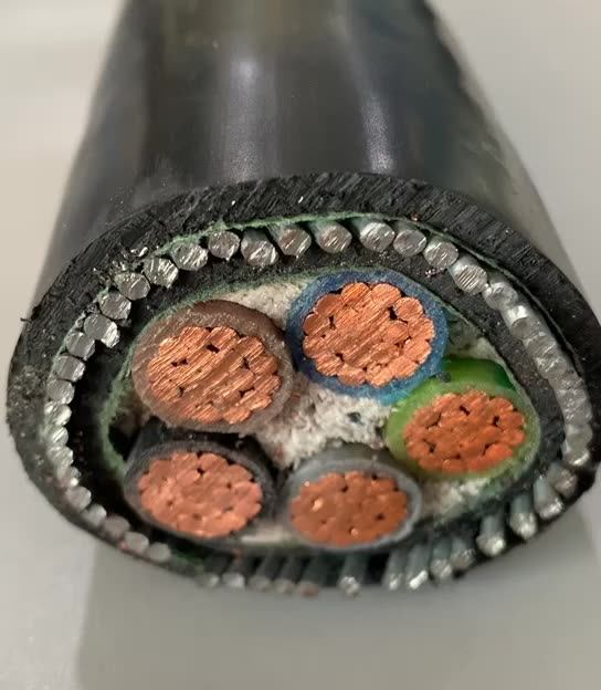 Copper Conductor 4c 240mm Xlpe Swa Pvc Armoured Cable - Buy Copper ...