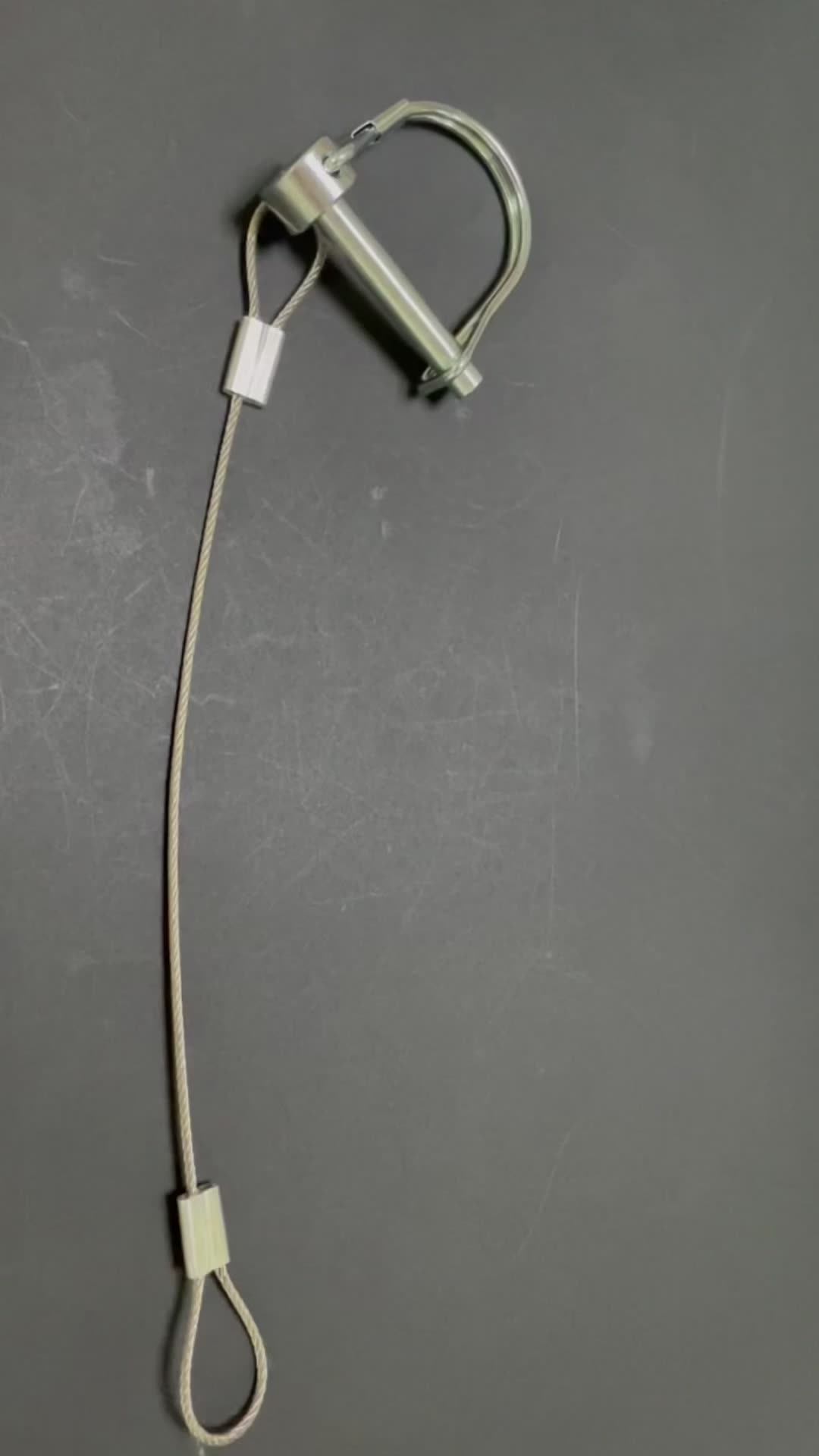 Trailers Accessory Custom-made Carbon Steel Wire Lock Clevis Pin Spring ...