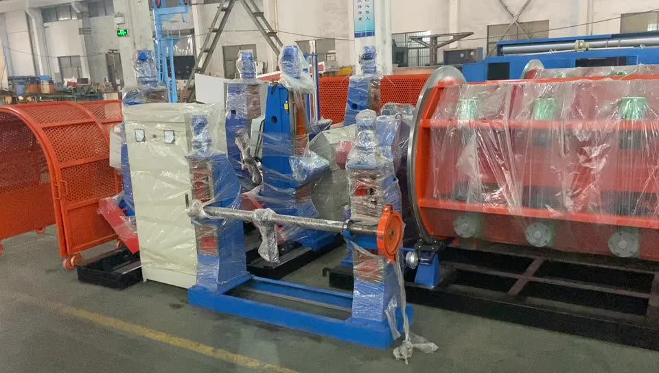 Jiacheng Kj500 Rigid Frame Cable Wire Strander Rigid Stranding Machine ...