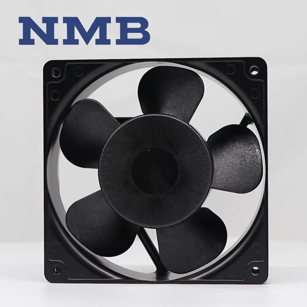 Nmb 4715ms-23t-b5a 120x120x38mm 230v Ac 12cm 14w 2900rpm Ball Bearing ...