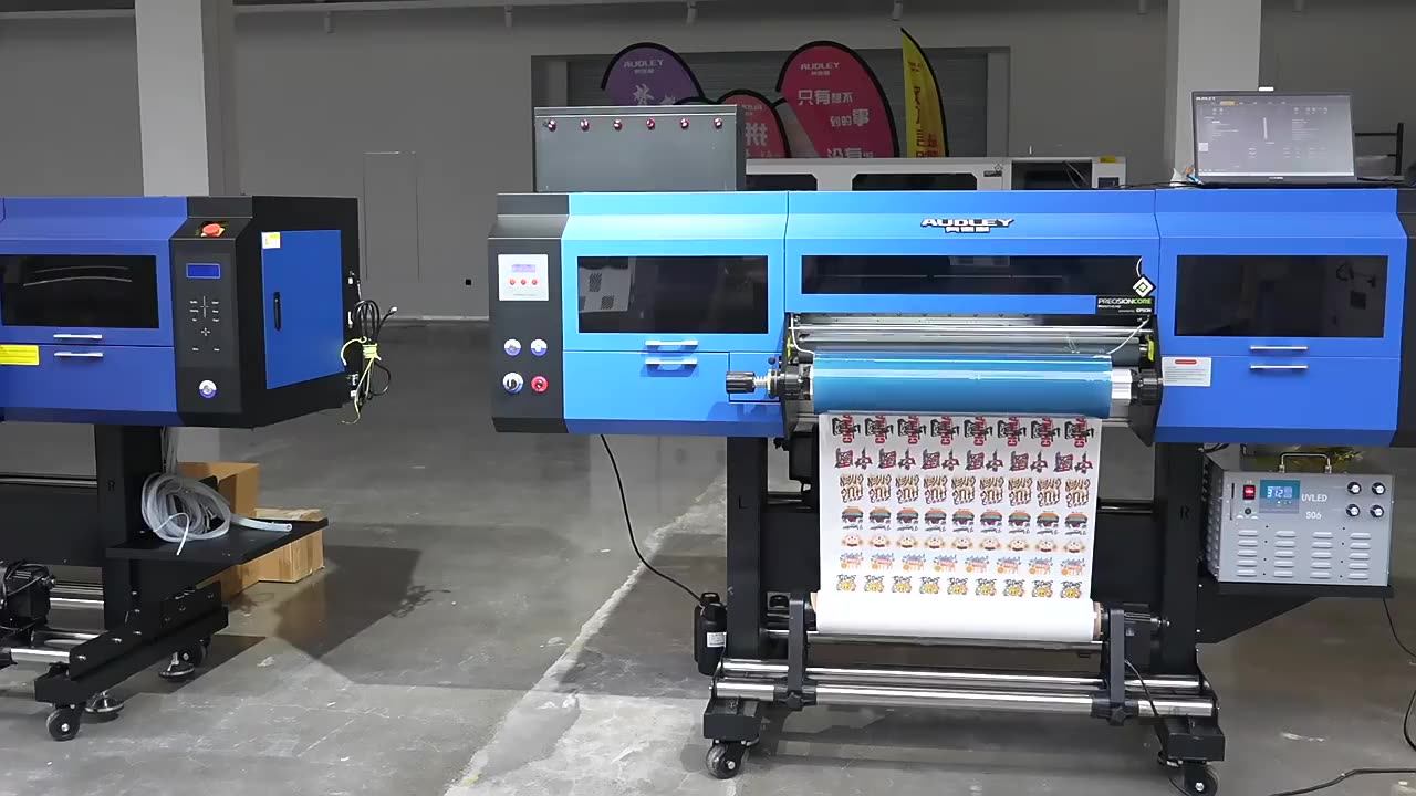 60cm Uv Dtf Roll To Roll Printer 3heads I3200 2 In One Machine Printer ...