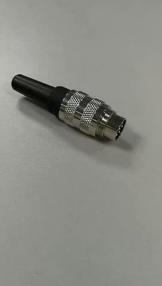 M16 Male Female Circular Connector 2 3 4 5 6 7 8 12 14 16 19 24 Pin ...