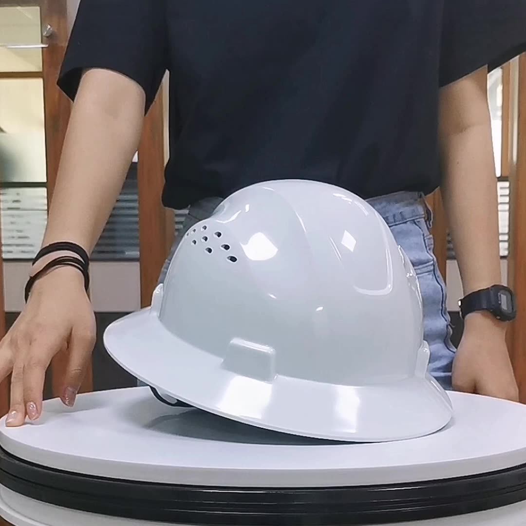 Darlingwell Ansi Z89.1 Certificate Safety Helmet Full Brim Construction ...