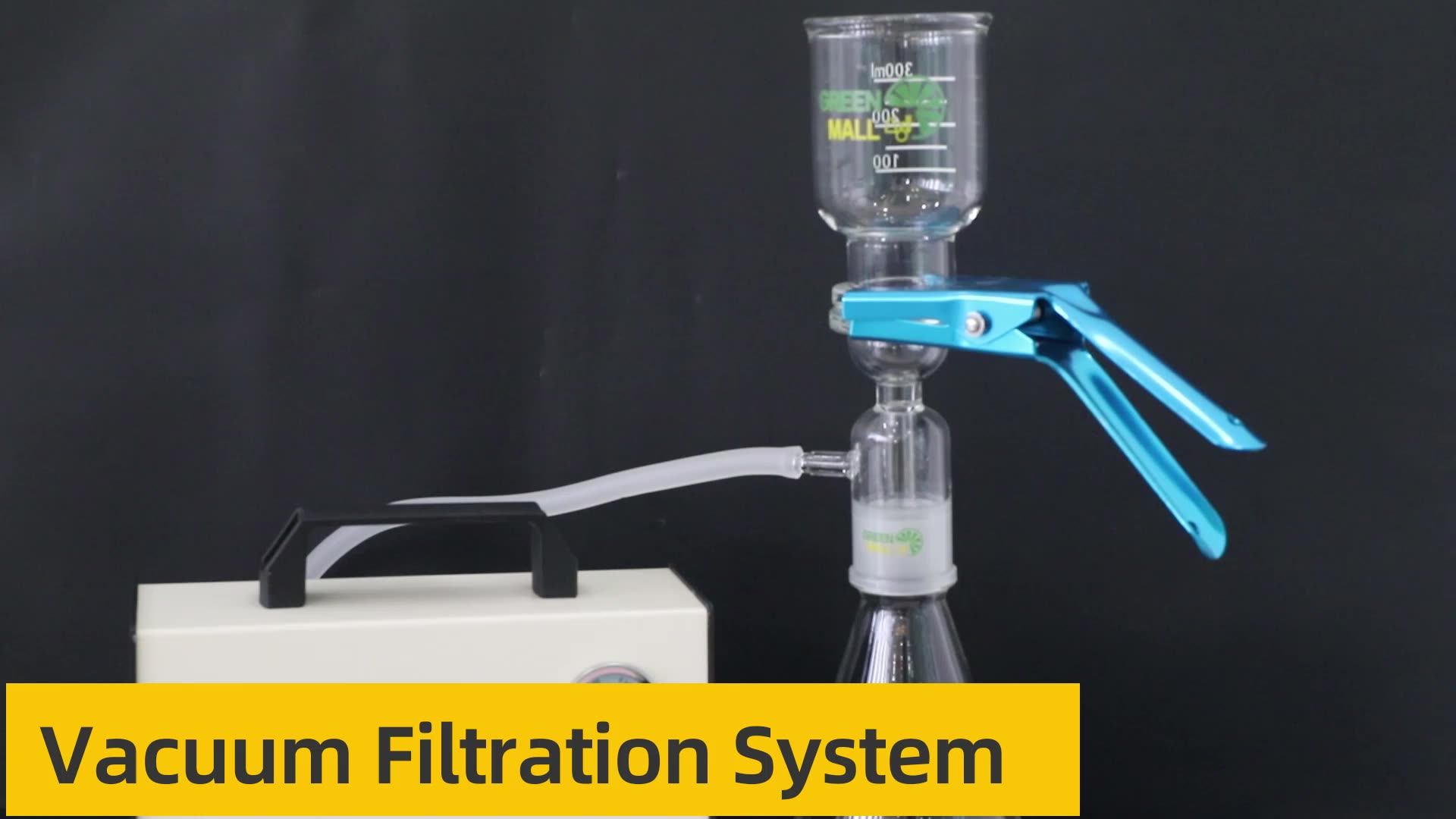 Laboratory Vacuum Filtration Hplc Mobile Phase All Glass Holder Unit ...