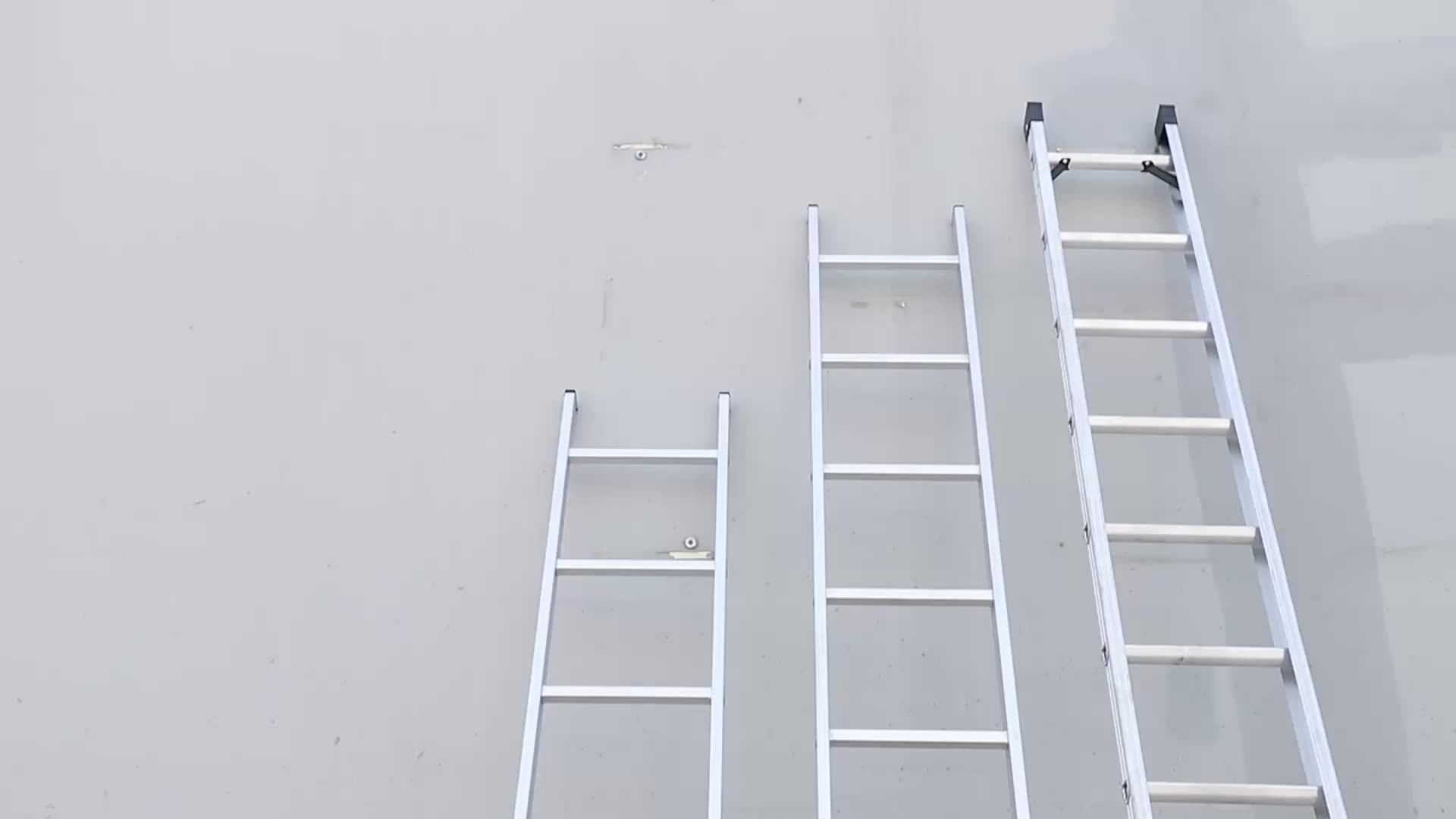Aluminium Ladder Staircase Ladder With Steps Brace For Building - Buy ...