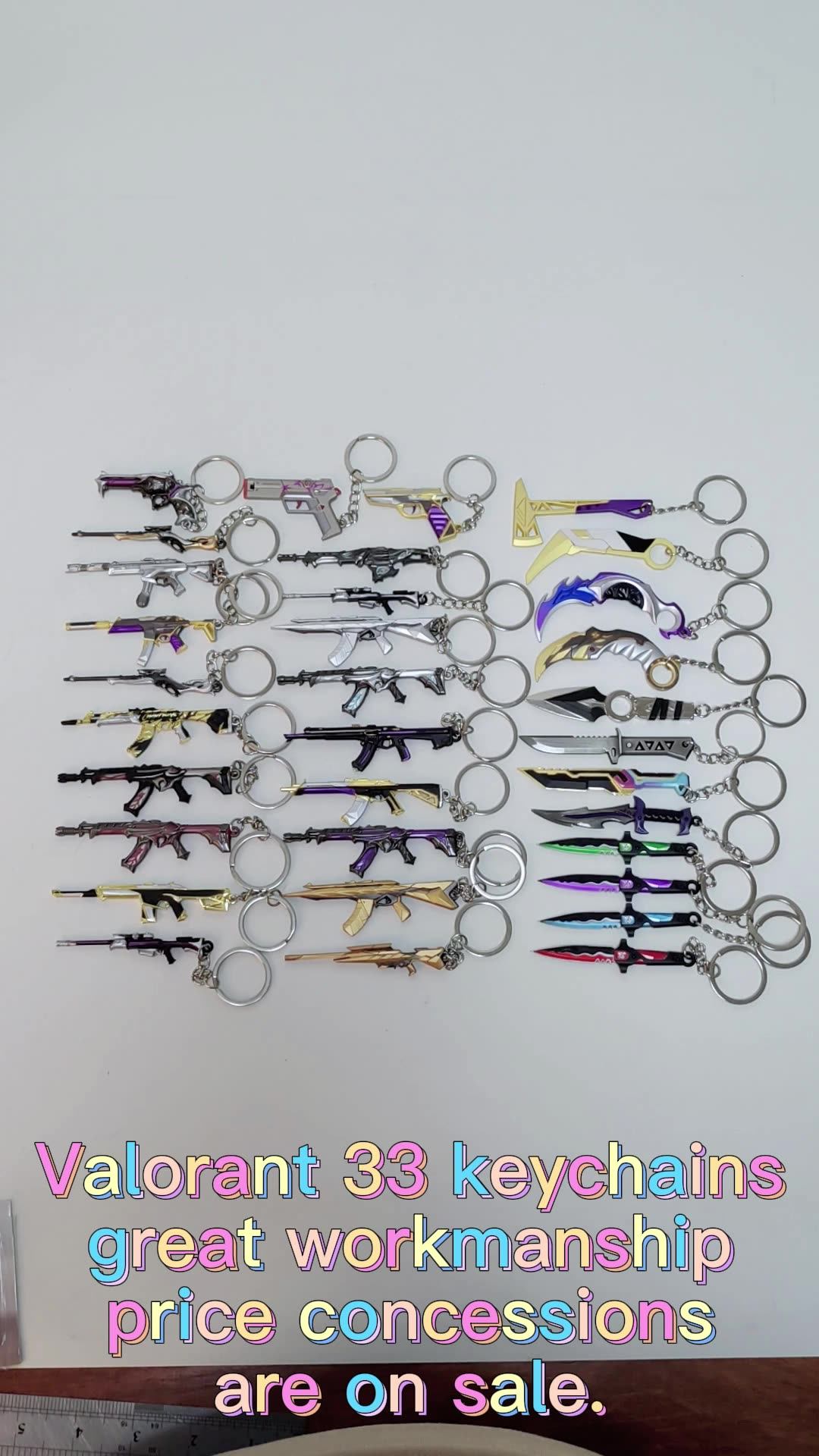 Valorant Metal Crafts Keychain Spectrum Spectre Protocol Sovereign ...