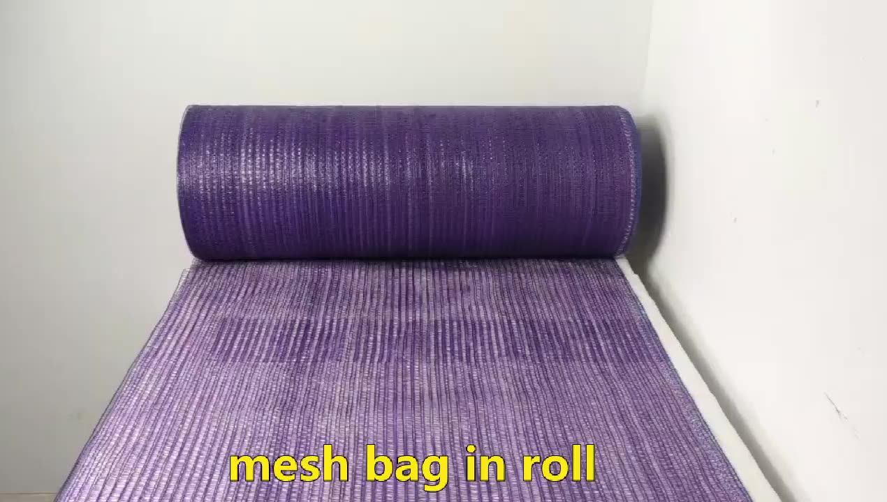 2-50kg Plastic Raschel Mesh Fruit Vegetable Onion Potato Kindling Bag ...