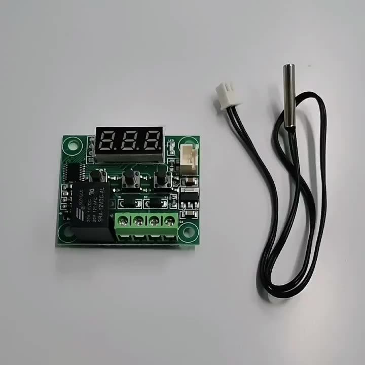 W1209 Dijital Termostat Sıcaklık Kontrol Anahtarı Dc 12v Sensörü Devre ...