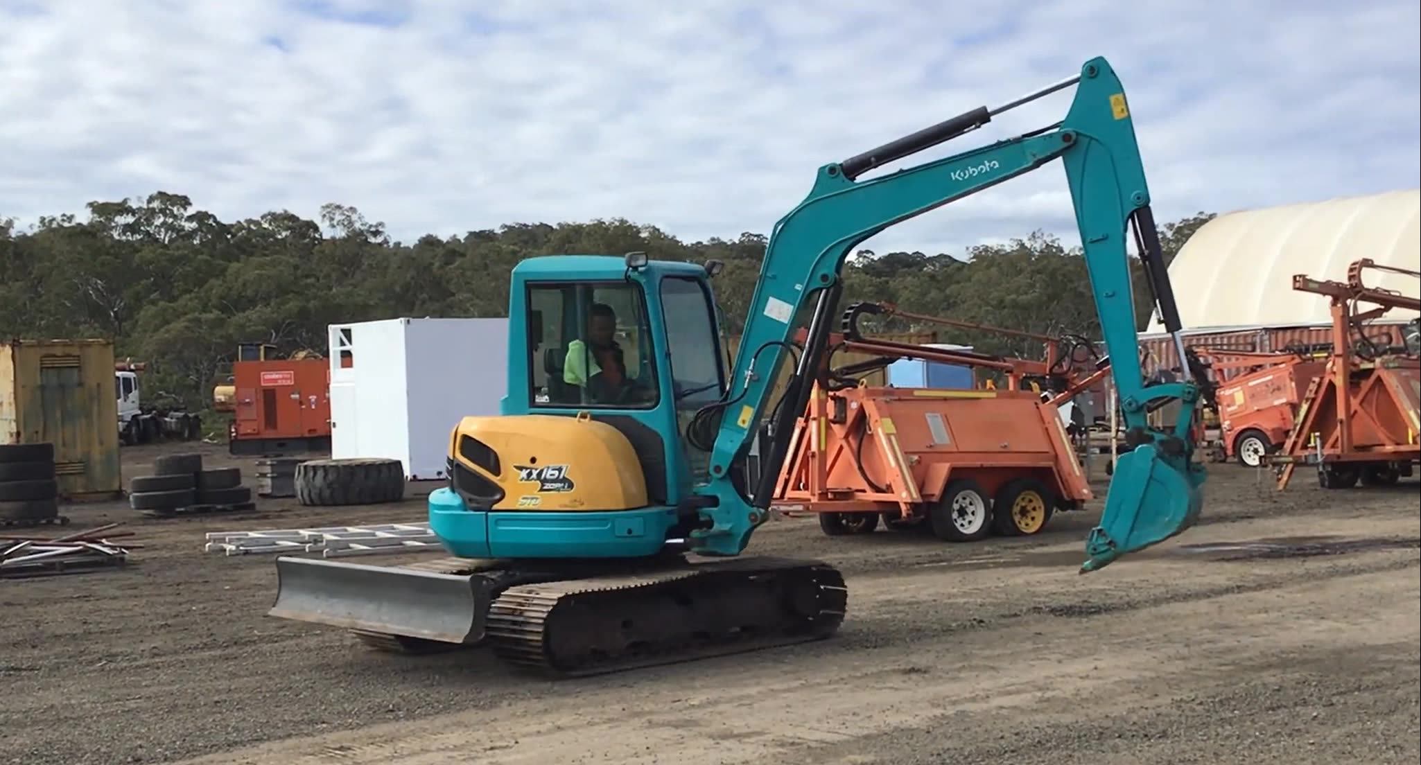 Good Condition Made In Japan Original Design 5.3 Ton Kubota Kx161-3sz ...