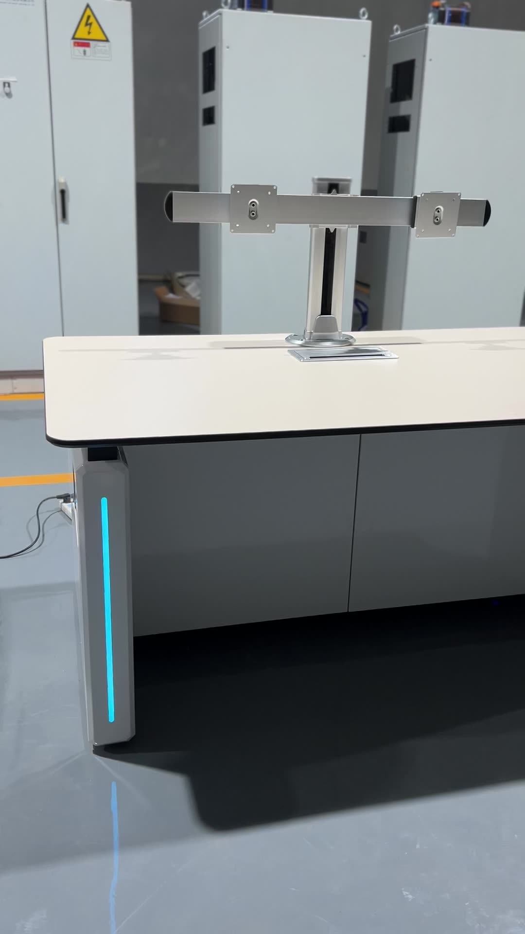 Modular Operator Console Desk For Network Operations Center - Buy ...