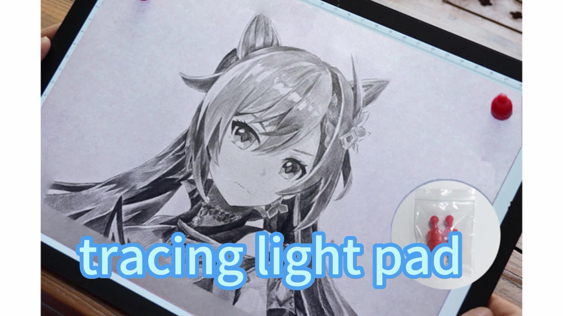 A4 Led Stencil Drawing Board Light Box Tracing Writing Electronic ...