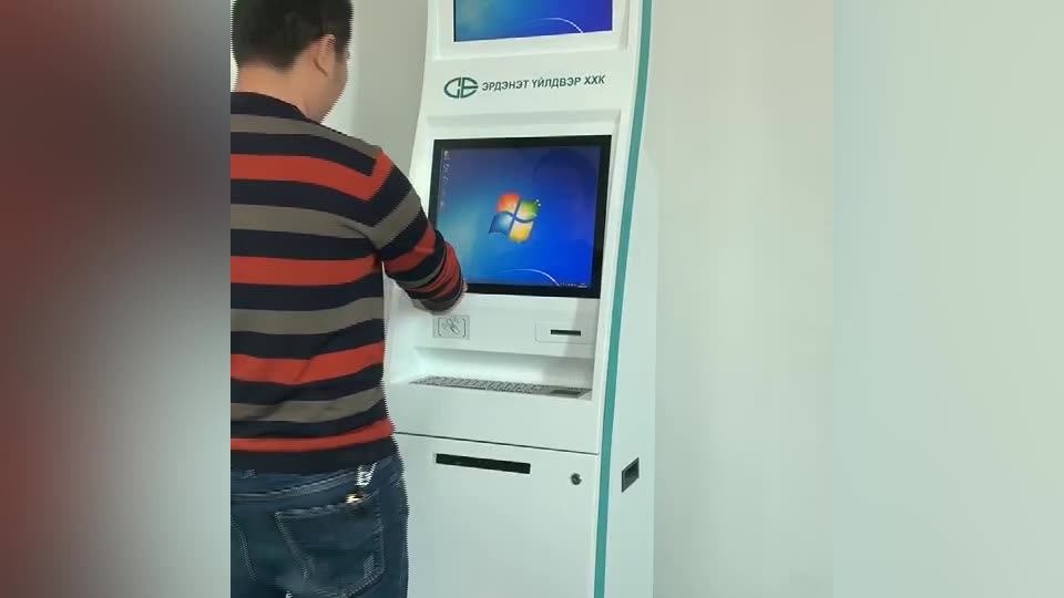 Self-service A4 Laser Printer Kiosk / Vending Machine - Buy Vending ...