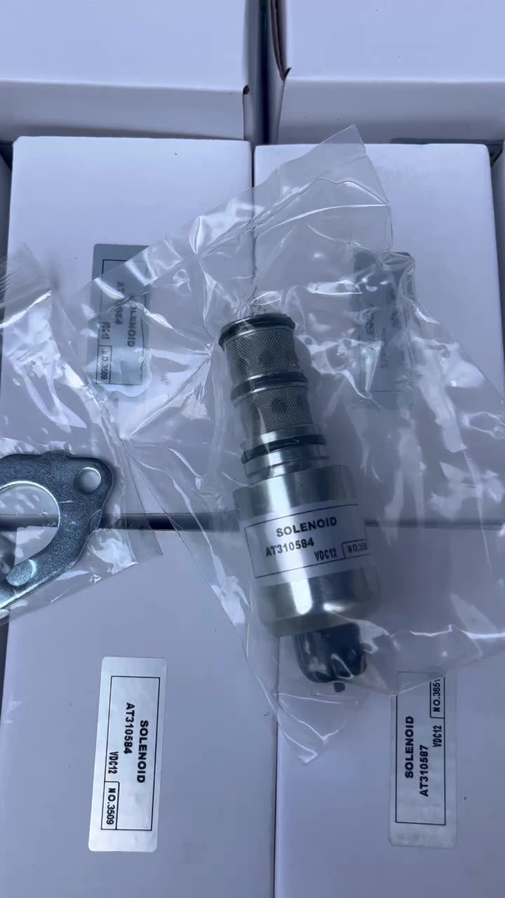 Hydraulic Solenoid Valve At310584 Re211156 Solenoid Valve For Loader ...