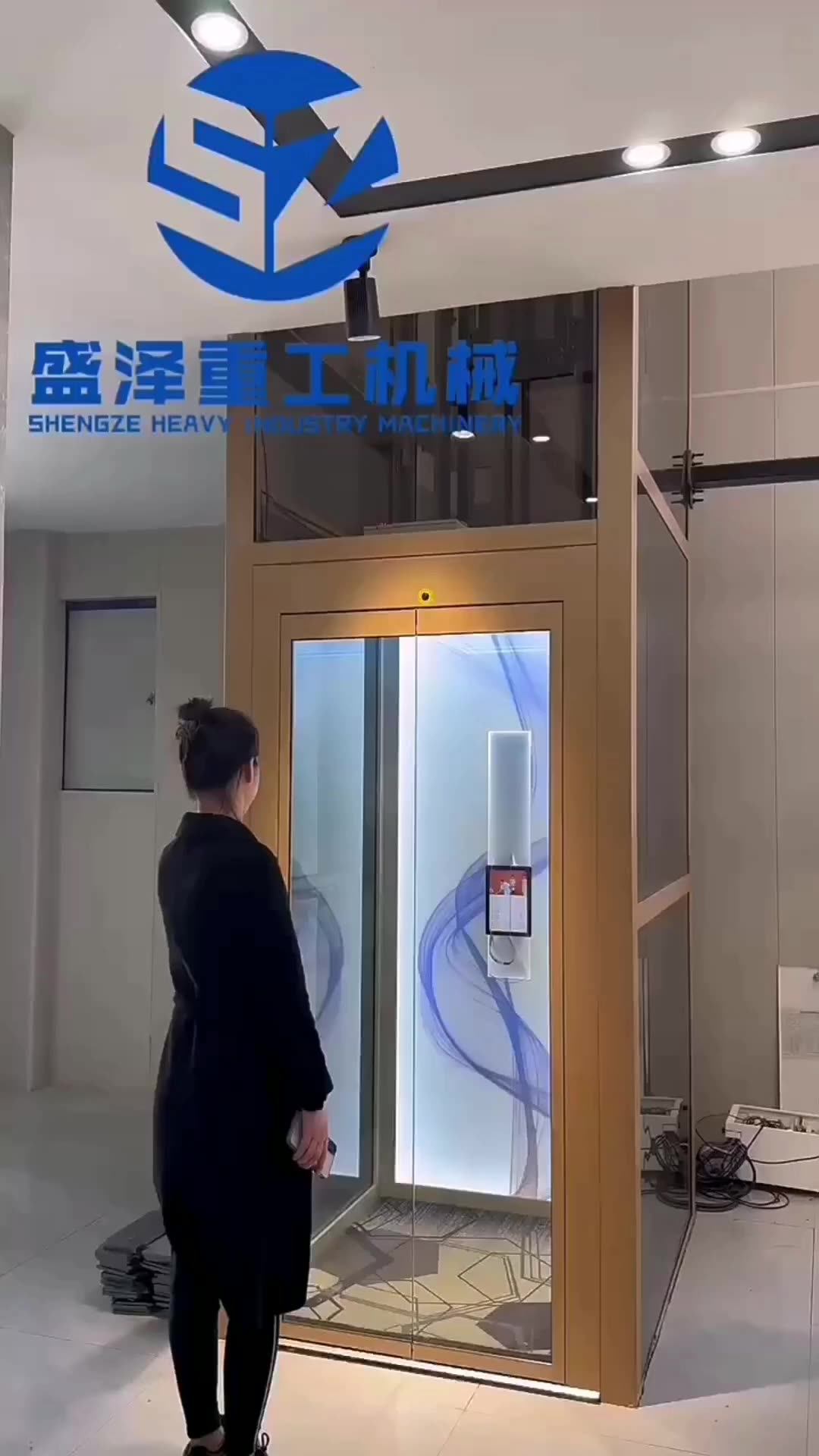 Small Hydraulic Home Elevator Lift Small Domestic Elevators Lift Prices ...