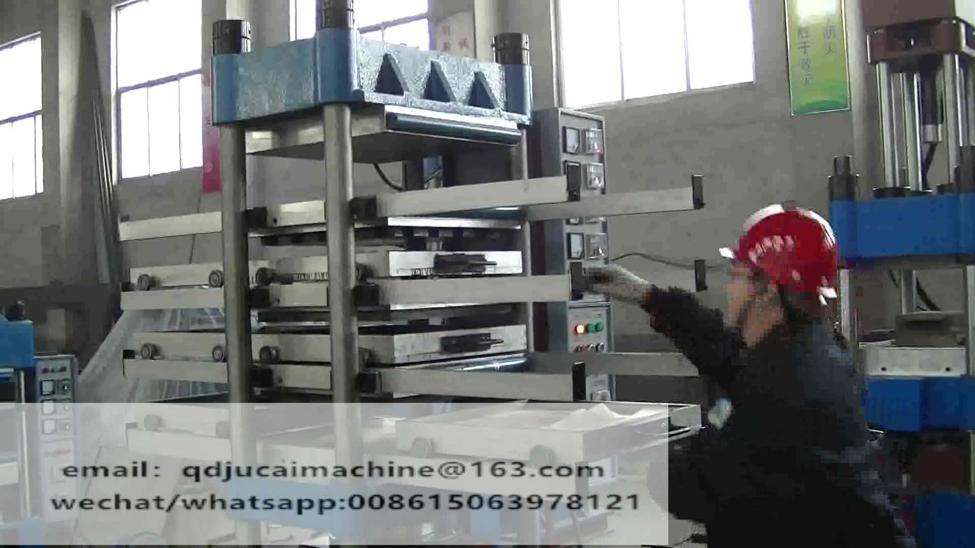 Rubber Floor Vulcanizing Press Machine /interlocking Tile Press Machine ...