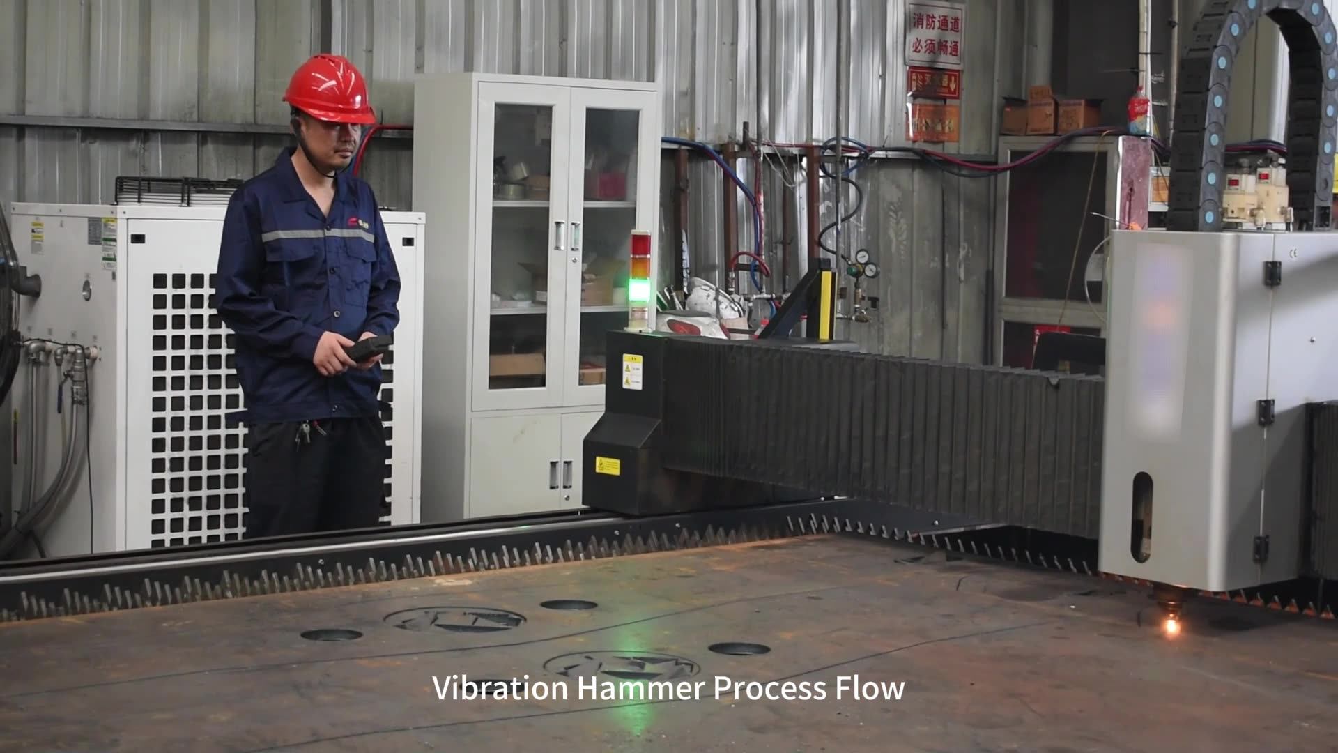 New Vibro Hammer For Sheet Pile Installation Mounted On Crane With Core ...