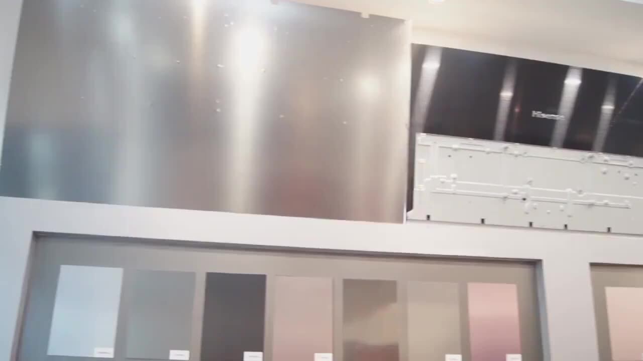 New Style Sliver Color Vcm Film Laminated Steel Sheet For Washing ...