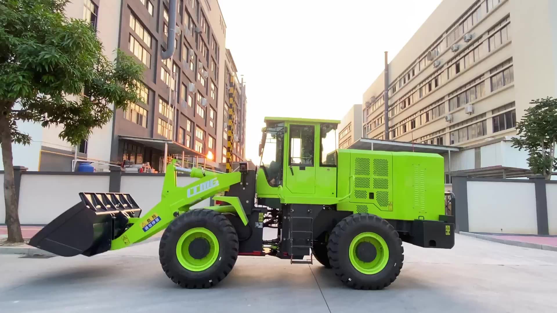 Iso Certificates Lithium Battery Electric Mini Wheel Loader 3ton 3000kg ...