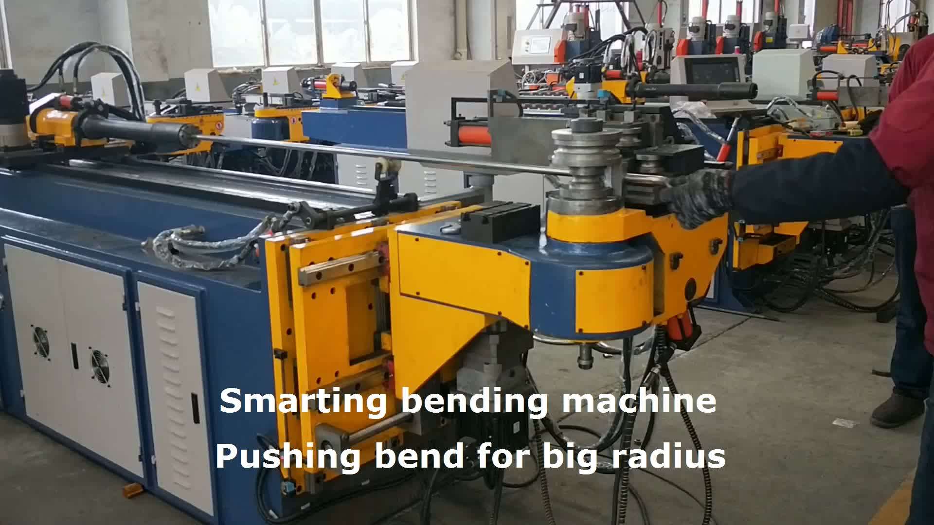 Dw50cnc Automatic Cnc Mandrel Tube Push Bending Machine For Big Radius ...